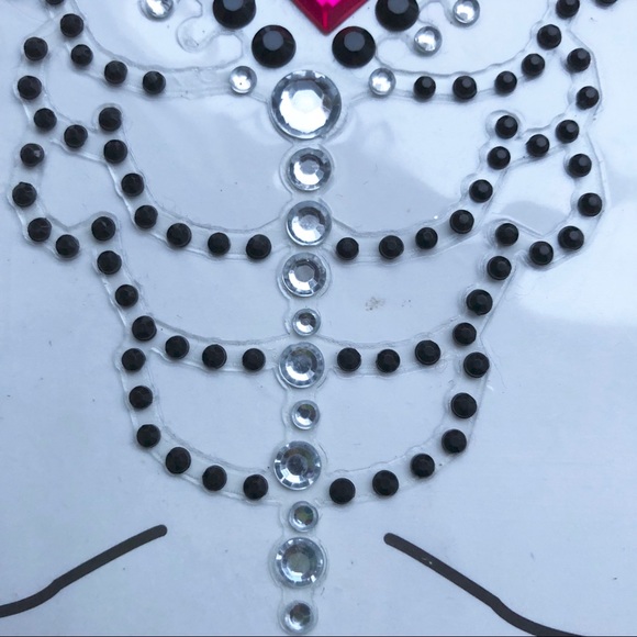 Accessories | Body Jewel Pasties Chest Gem Festival Rave Glitter | Poshmark